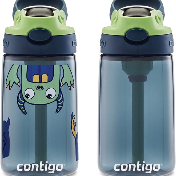 Dining | Contigo Aubrey Kids Cleanable Water Bottle With Silicone Straw ...
